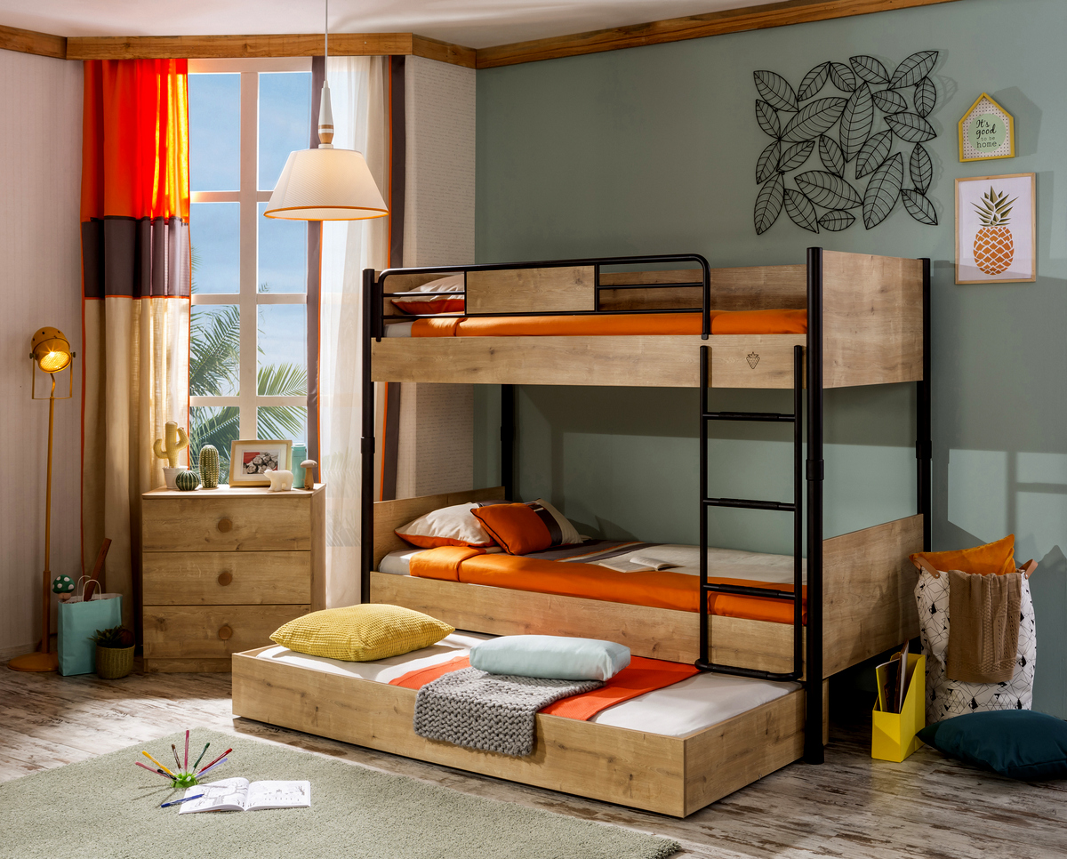 poschodové postele pre deti - Hezký detský nábytok